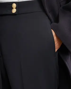 REISS Gabriel Tapered Pants - Navy