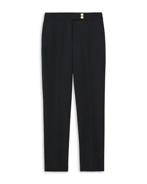 REISS Gabriel Tapered Pants - Navy