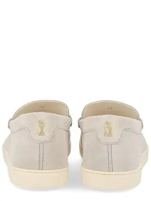 Brunello Cucinelli Suede Loafer - Grey