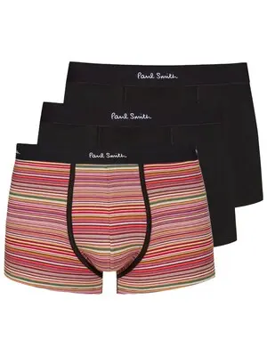 Paul Smith 3-pack Of Boxer Shorts - Black