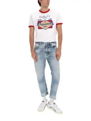 Dsquared2 Cotton Denim Jeans