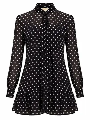 Michael Kors Polka Dot Mini Dress