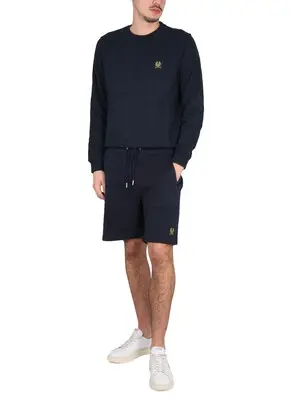 Belstaff Sweatshirt With Logo - Blue