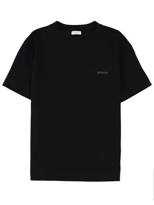 Brunello Cucinelli T-shirt With Pocket - Black