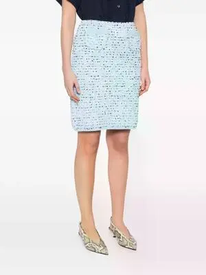 N°21 Elasticated Hem Knitted Skirt