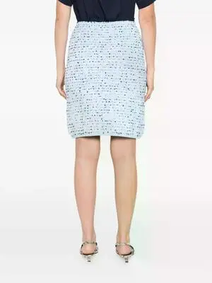 N°21 Elasticated Hem Knitted Skirt