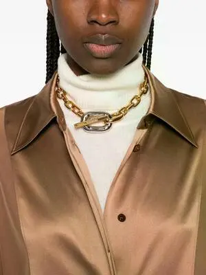 JOSEPH Silk Shirt - Brown