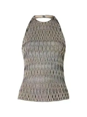 Missoni Patterned Halterneck Top