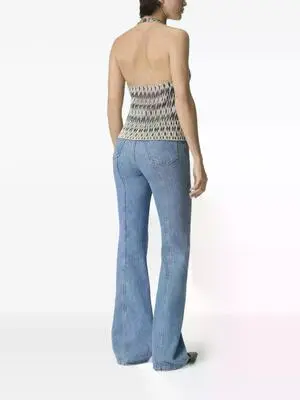 Missoni Patterned Halterneck Top