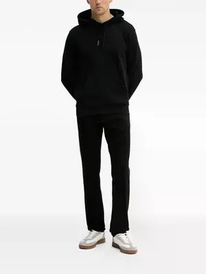 TRUSSARDI Diagonal Drawstring Hoodie