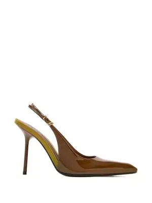 Schutz Leona Pointed Buckle Pumps