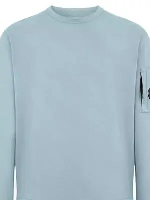 C.P. COMPANY Crew Neck Sweatshirt - Blue