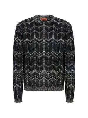 Missoni Chevron Pattern Crew-neck Sweater