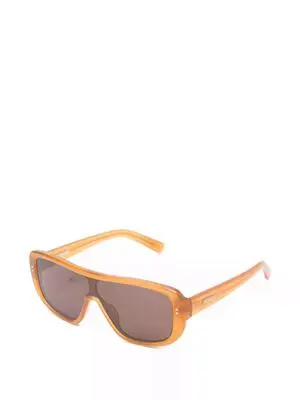 Jacquemus Geometric Frame Sunglasses - Neutrals