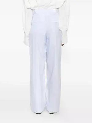 THELATEST Axel Pleat Trousers - Blue