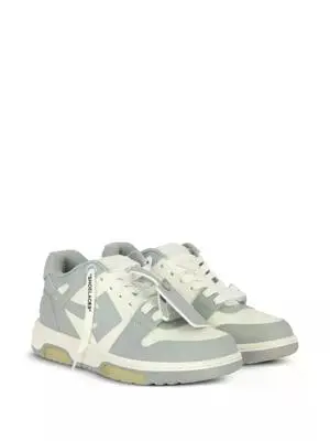 Off-White Out Of Office Leather Sneakers - Grey