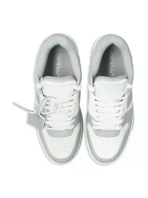 Off-White Out Of Office Leather Sneakers - Grey