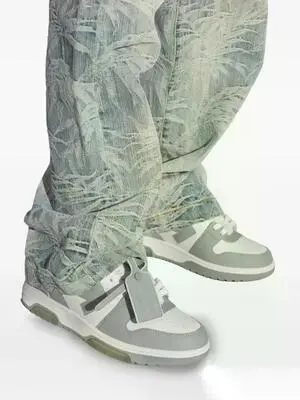 Off-White Out Of Office Leather Sneakers - Grey