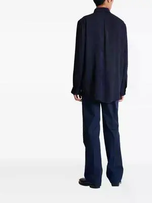 Balmain Monogram Jacquard Shirt - Blue