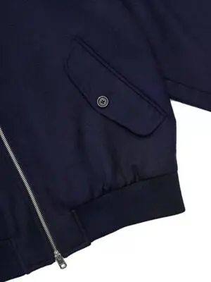 SELECTED Zip-up Patch-pocket Jacket