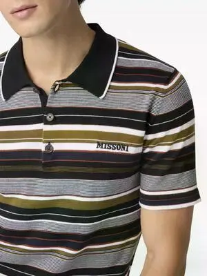 Missoni Logo-embroidered Polo Shirt