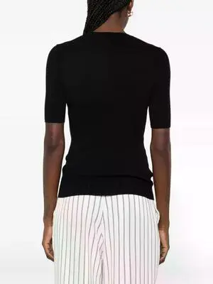 P.a.r.o.s.h Ribbed T-shirt - Black