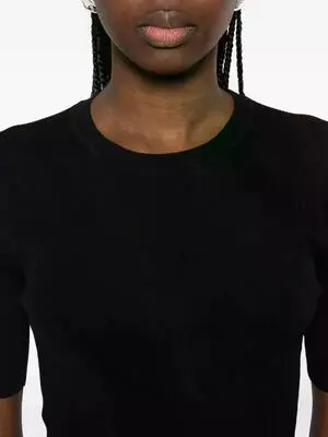 P.a.r.o.s.h Ribbed T-shirt - Black