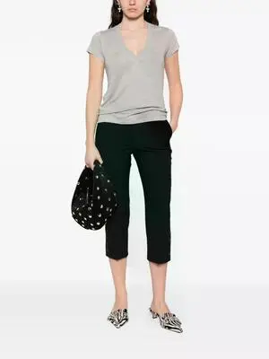 IRO PARIS Button-embellished Trousers - Black
