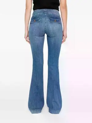 Seafarer Anais Button Patch Pocket Denim