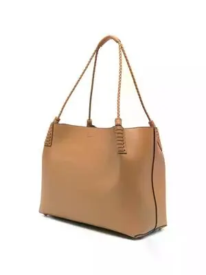 Etro Braided-handle Shoulder Bag - Neutrals