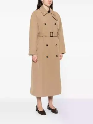 A.p.c. Belted Double-breasted Trench Coat