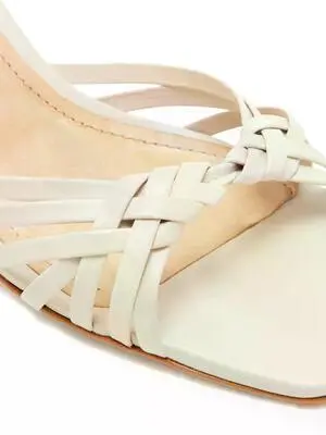 Schutz Tara Braided-strap Sandals - Neutrals
