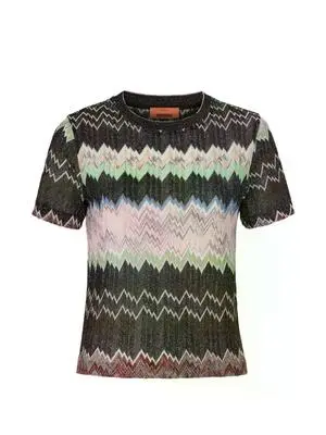 Missoni Zigzag-pattern Short-sleeve T-shirt