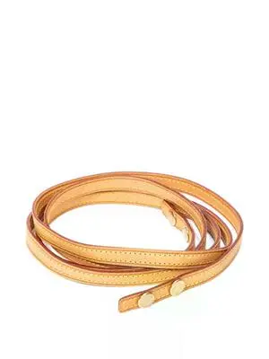 LOUIS VUITTON 1998 Pm Twin Clutch - Brown