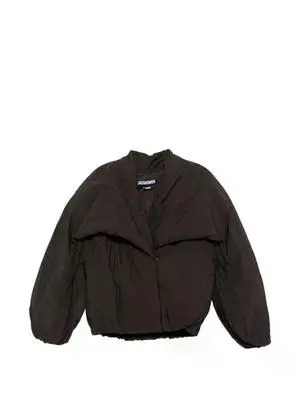 Jacquemus The Paysan Shawl-collar Puffer Jacket - Brown