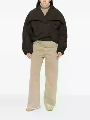 Jacquemus The Paysan Shawl-collar Puffer Jacket - Brown