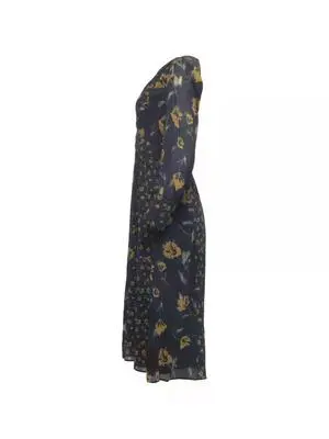 Ba&sh Finaya Floral-print Midi Dress