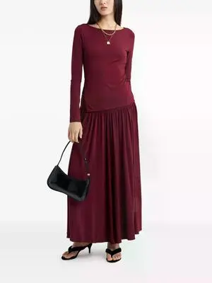DETERM; Long-sleeve Blouse With Side-slit