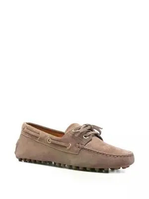 TOD'S Gommino Boat Shoes - Neutrals