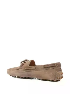 TOD'S Gommino Boat Shoes - Neutrals
