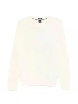 BOSS Cable-knit Crew-neck Sweater