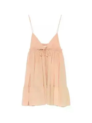 Chloé Ruffled Tiered Dress