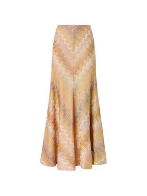 Missoni Chevron-pattern Maxi Skirt