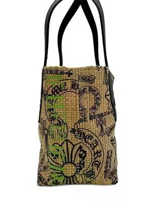 Chrome Hearts Graphic Pattern Beach Bag