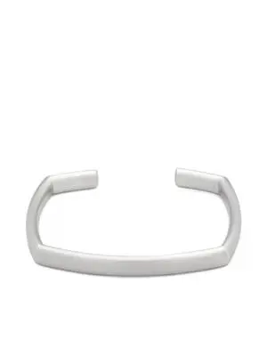 Tom Wood Square-frame Cuff Bracelet - Grey