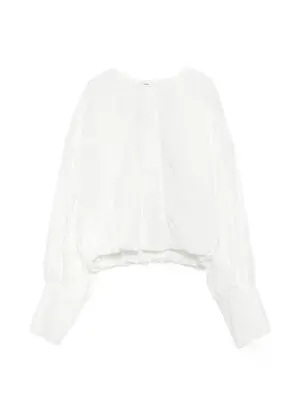 THELATEST Diana Long-sleeve Top - White