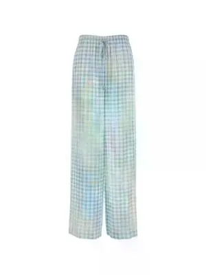 Ermanno Scervino Check-pattern Trousers
