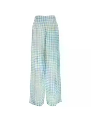 Ermanno Scervino Check-pattern Trousers