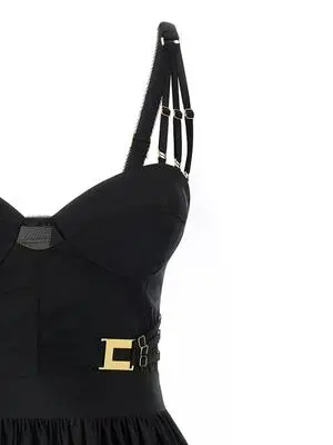 Elisabetta Franchi Corset Mini Dress
