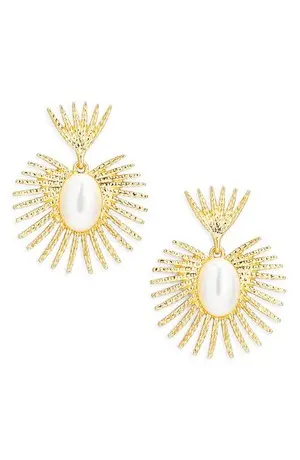 Kenneth Jay Lane Statement Earrings